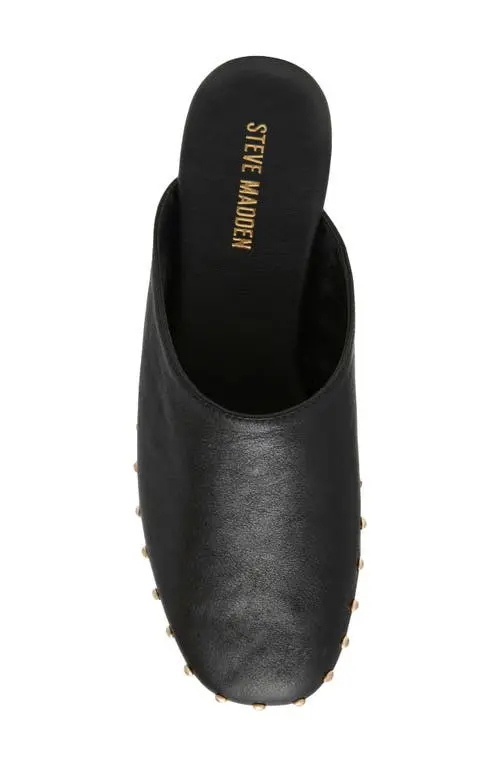 Steve Madden Pearson Mule - Black Leather