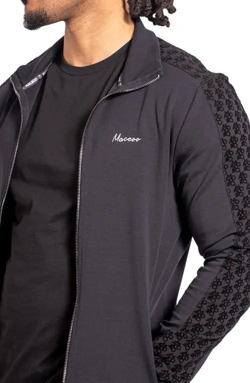 MACEOO Zip Front Sweater