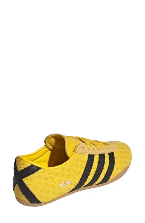 Adidas Tokyo Jacquard Low Top Sneaker - Eqt Yellow/black/off White