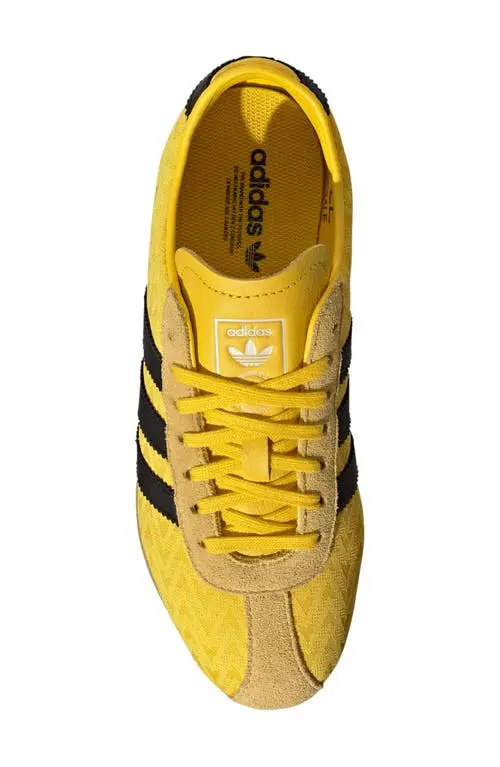 Adidas Tokyo Jacquard Low Top Sneaker - Eqt Yellow/black/off White