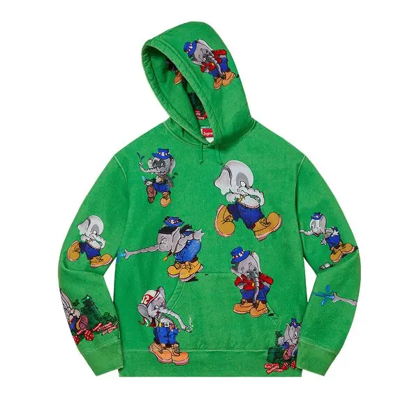 Supreme Elephant Hooded Sweatshirt