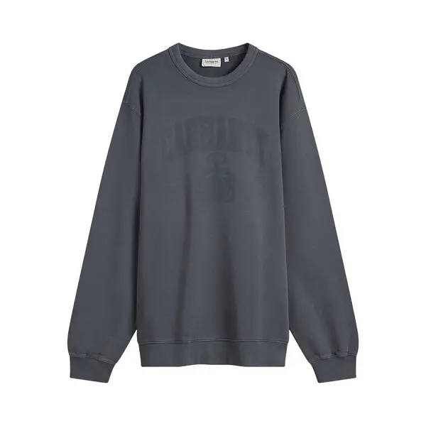 Carhartt Work In Progress Faded Pond Corps Sweatshirt - Black