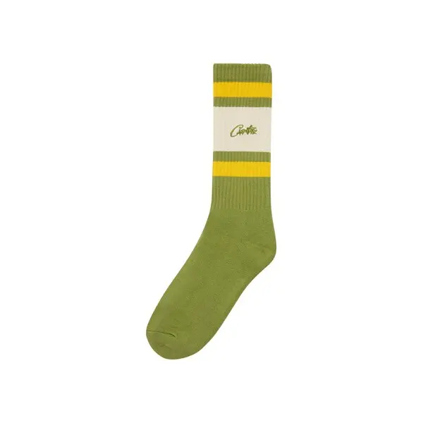 CORTEIZ Retro Crew Socks - Green