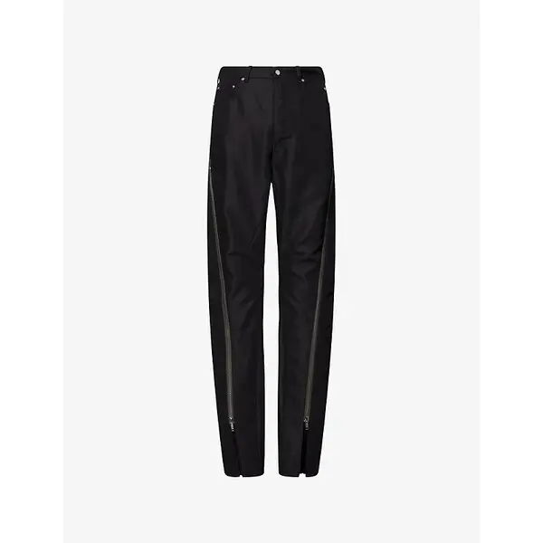 Rick Owens Bolan Banana Cotton-blend Trousers - Black