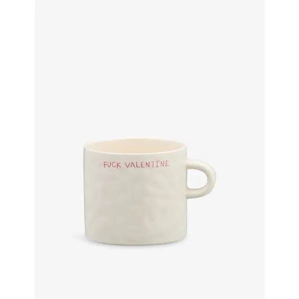 ANNA + NINA Fuck Valentine Ceramic Mug 10.5cm - Multi