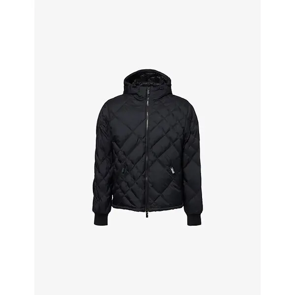 Burberry Check-stitch Shell-down Puffer Jacket