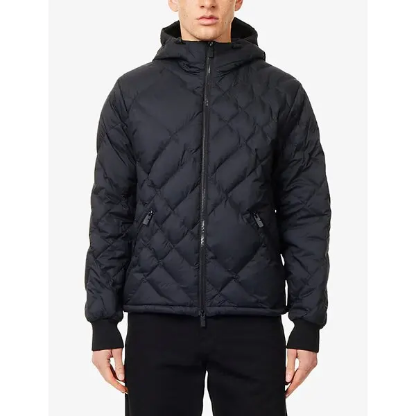 Burberry Check-stitch Shell-down Puffer Jacket
