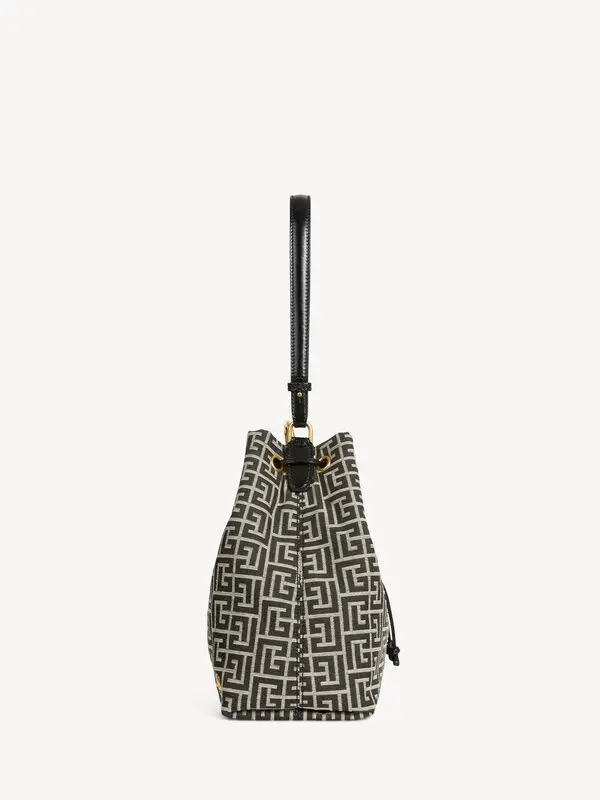 Balmain Pulse Monogram Jacquard Backpack
