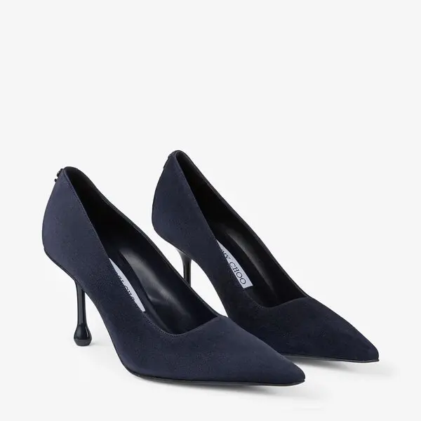 JIMMY CHOO Ixia 80 Suede Pumps