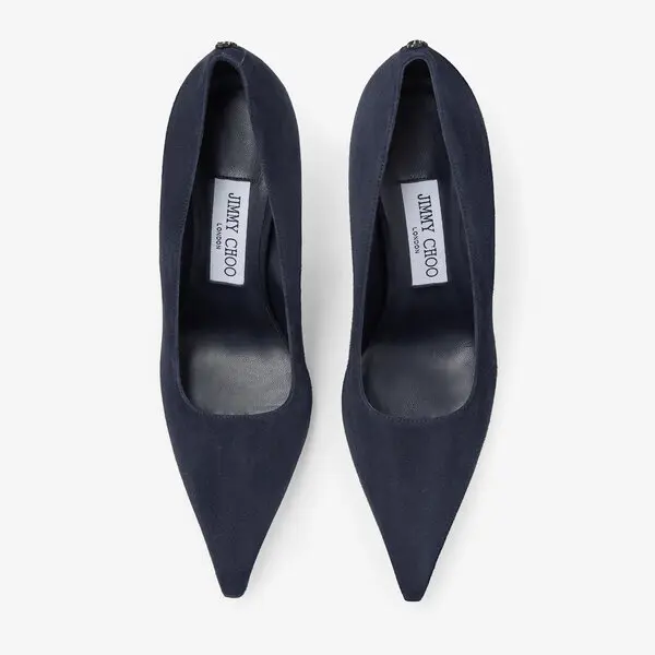 JIMMY CHOO Ixia 80 Suede Pumps