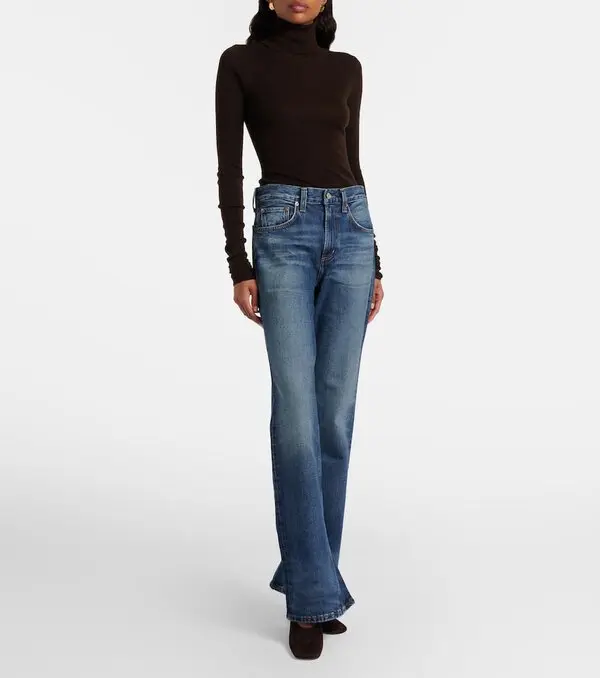 AGOLDE Kick Bootcut Jeans - Blue