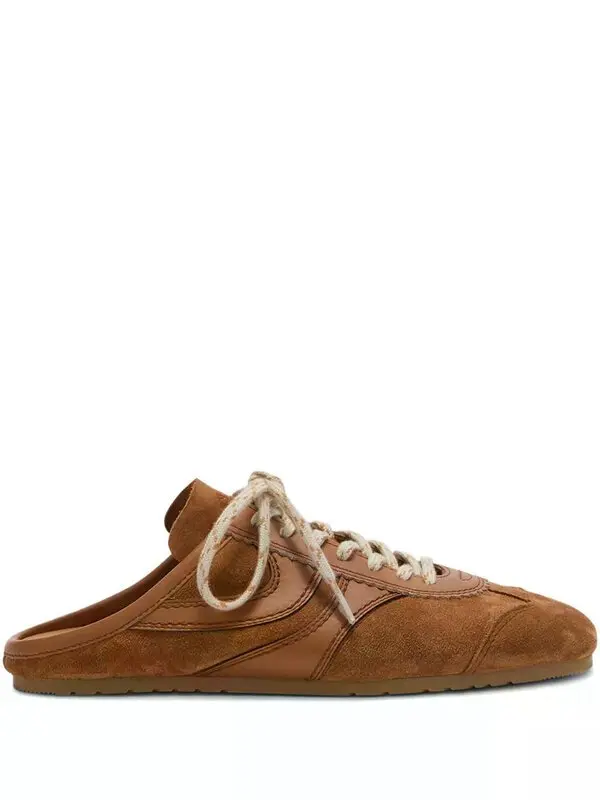 Dries Van Noten Suede Sneakers - Brown