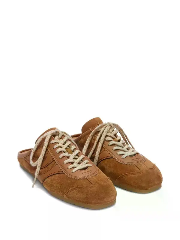 Dries Van Noten Suede Sneakers - Brown