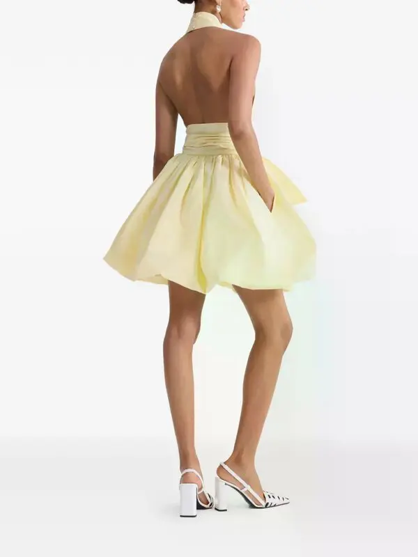 PATOU Knot Mini Dress - Yellow