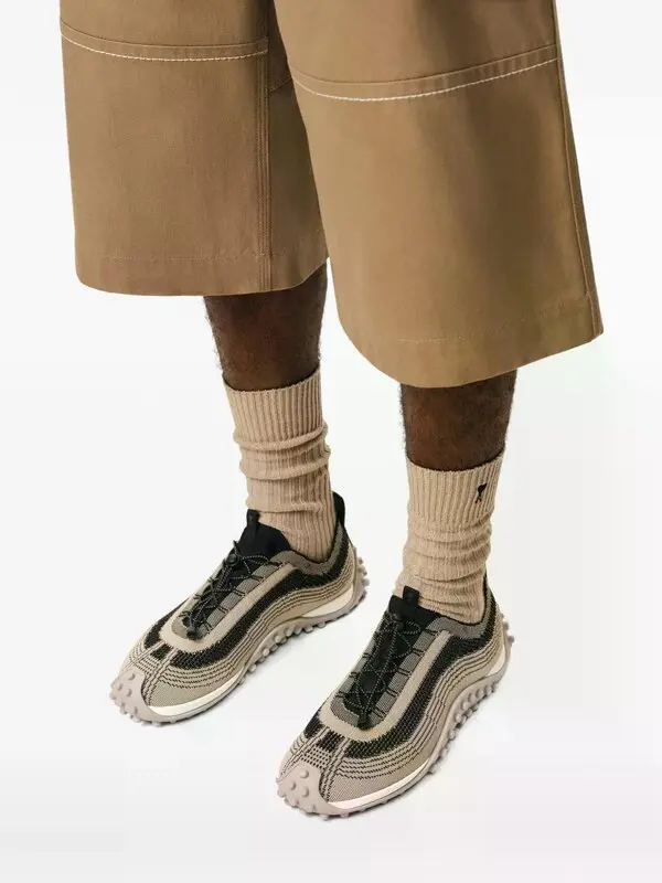 AMI Paris Knit Mirage Sneakers