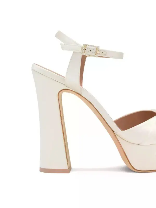 MALONE SOULIERS Keaton Platform Sandals - Neutrals