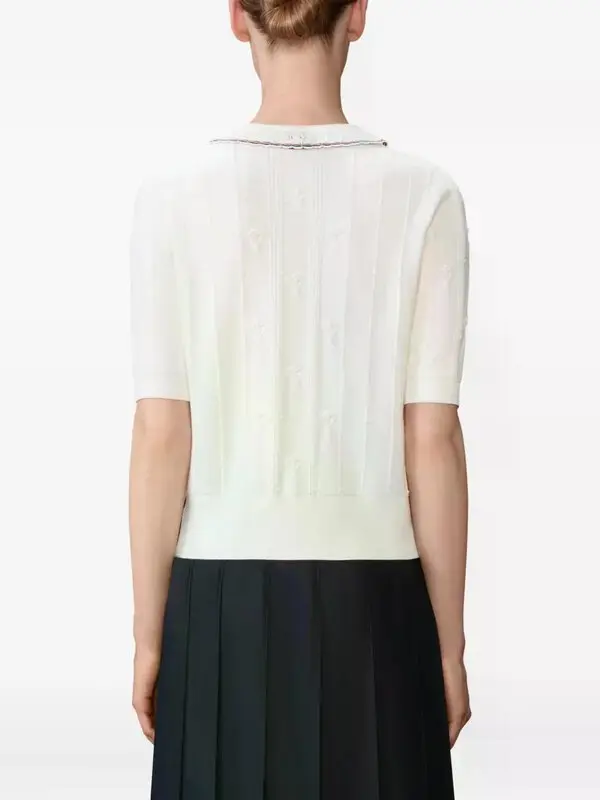 Thom Browne Short-sleeve T-shirt - White