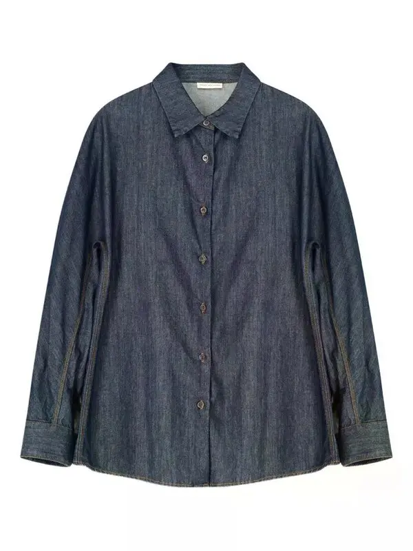 Dries Van Noten Denim Cocoon Shirt