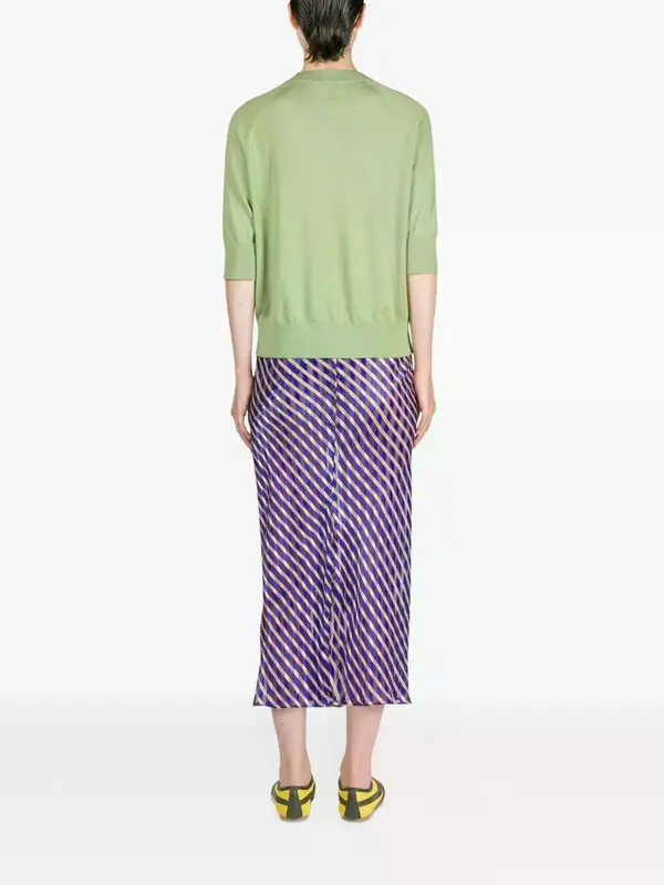 Dries Van Noten Merino Wool Sweater - Green