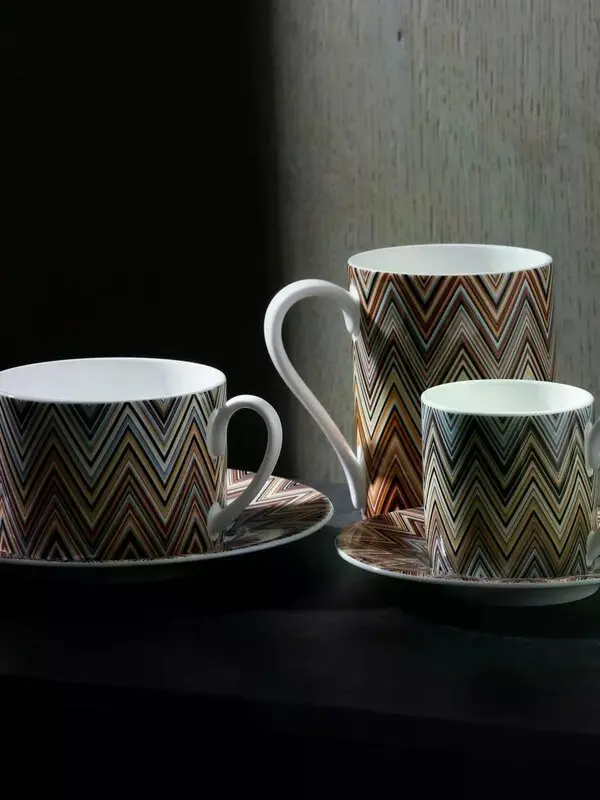 Missoni Jarris Expresso Cups - Brown