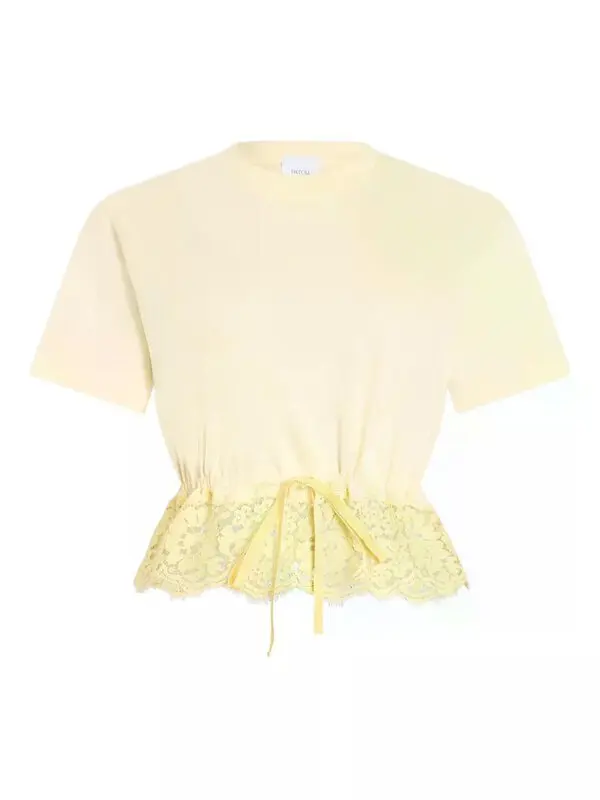 Patou Lace-hem T-shirt