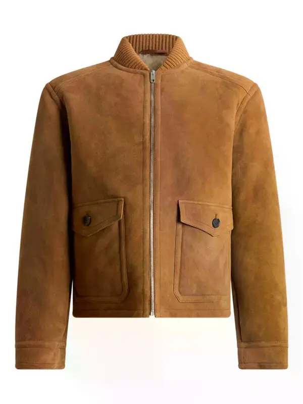 Bally Shearling-lining Flap-pocket Jacket - Brown