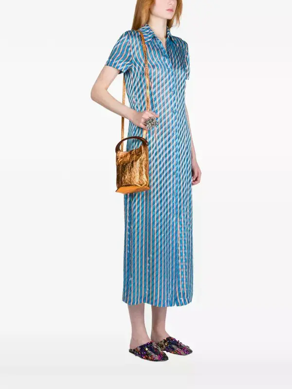 Dries Van Noten Micro Leather Tote