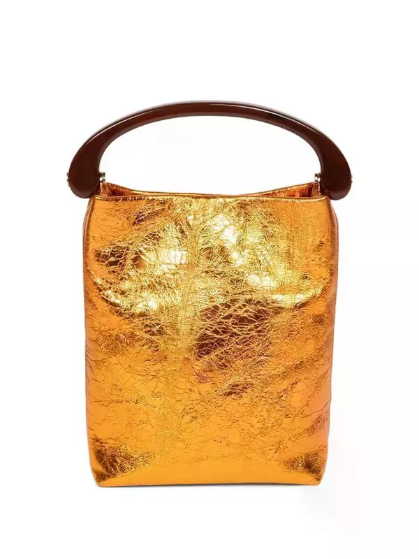 Dries Van Noten Micro Leather Tote Bag