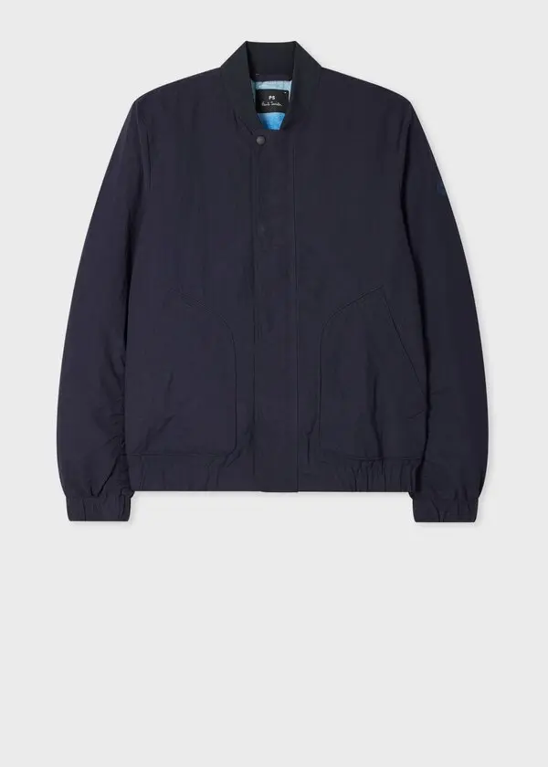 Paul Smith Cotton-blend Bomber Jacket
