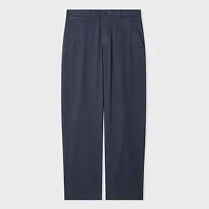 Paul Smith Navy Stretch-cotton Chinos