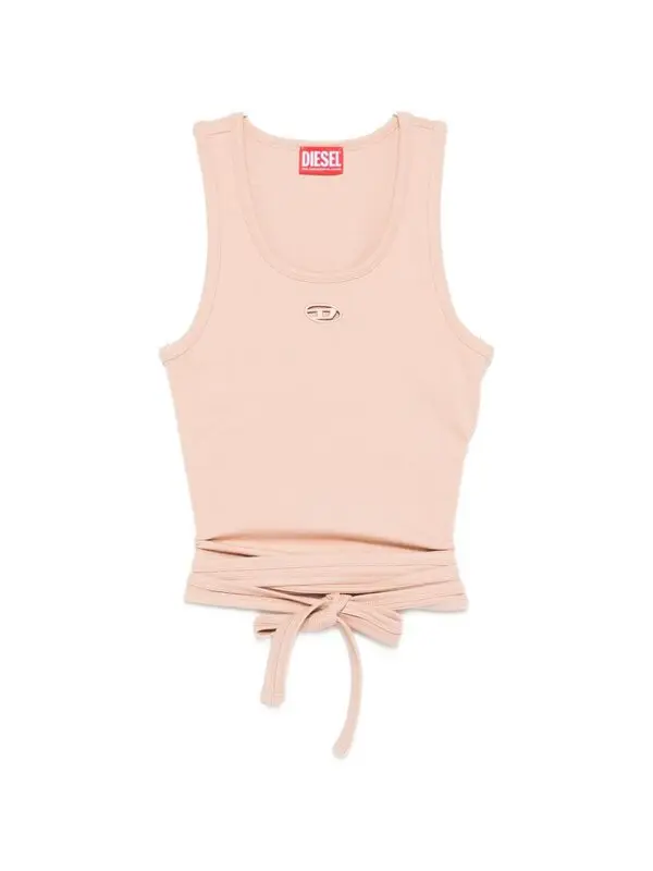 DIESEL Cotton Tank Top - Pink