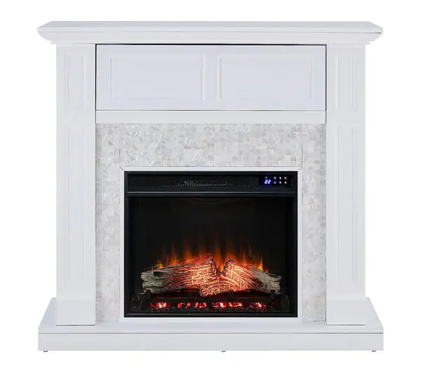 SEI FURNITURE Sei Nobleman Touch Screen Electric Media Firepl Ace - One-color