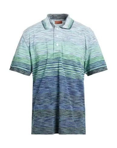 Missoni Polo Shirt Size Cotton - Blue