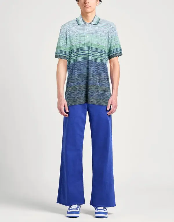 Missoni Polo Shirt Size Cotton - Blue