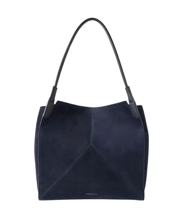 Victoria Beckham The Suede Tote - Blue