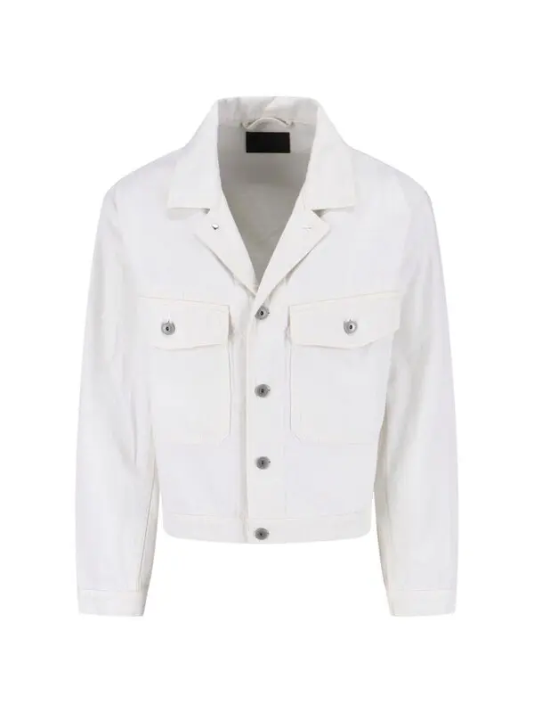MAISON MARGIELA Trucker Jacket - White