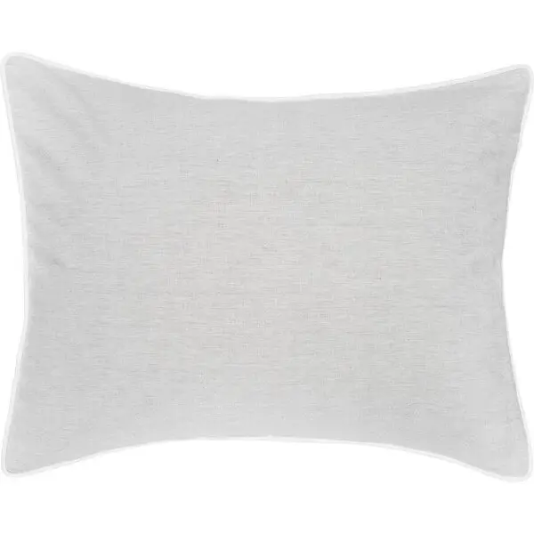 CAROL & FRANK Tate Boulder Cotton Pillow Sham - Grey