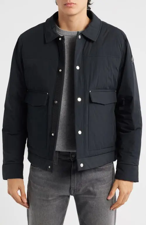 Moose Knuckles Brixton Down Trucker Jacket - Black