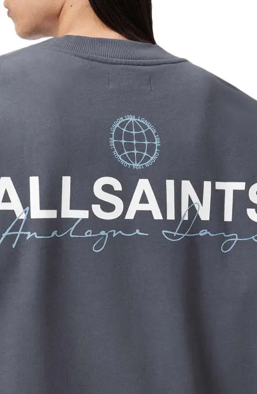 ALLSAINTS Emblem Graphic Sweatshirt