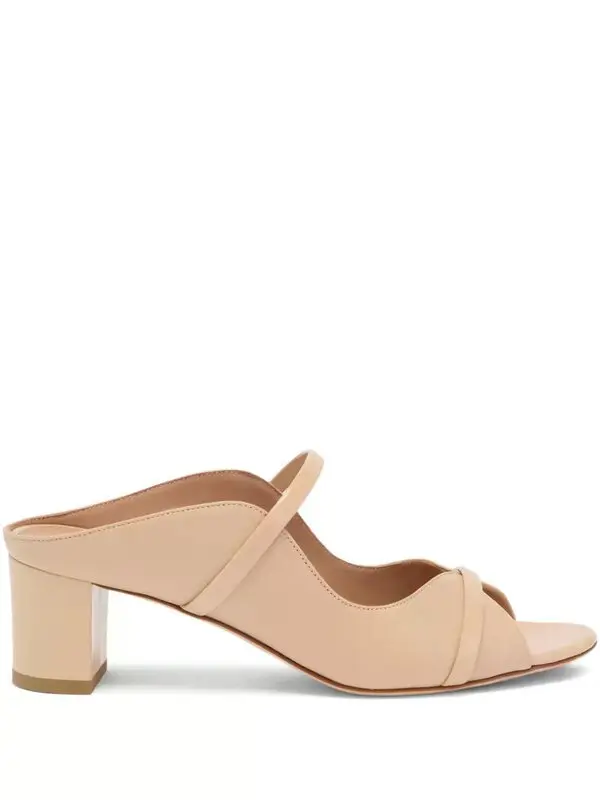 MALONE SOULIERS Norah Leather Sandals - Neutrals