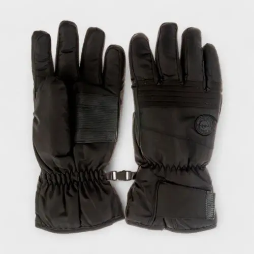CANADA WEATHER GEAR Waterproof Insulated Winter Gloves - Black