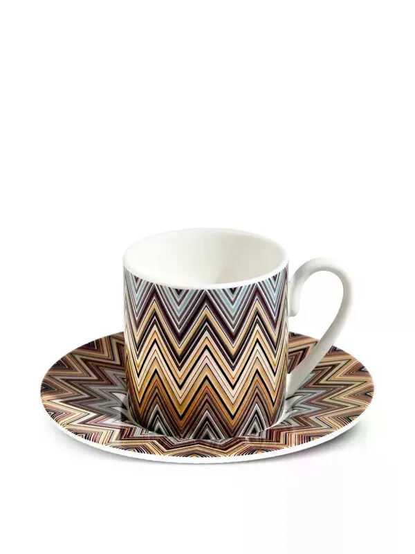 Missoni Jarris Expresso Cups - Brown