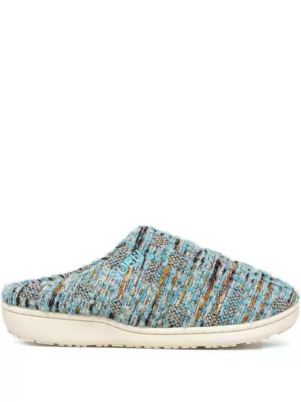SUBU Textured Slip-on Slippers