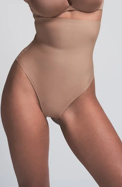 SKIMS Body Core Sculpt High Waist Thong - Sienna