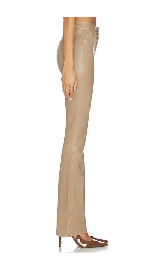 L'Agence Selma High-rise Bootcut Jeans - Rye Coated