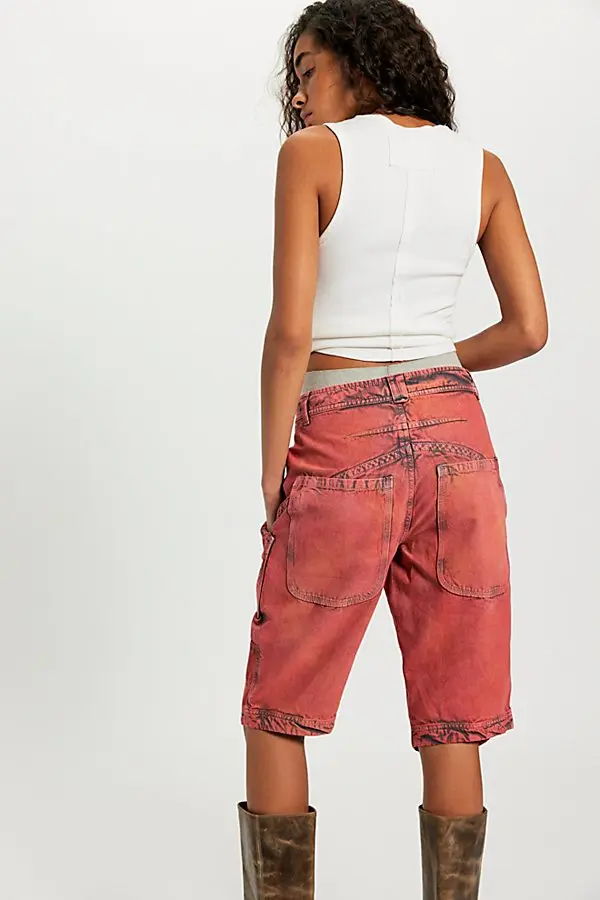 Free People We The Free Break Through Knee Length Shorts