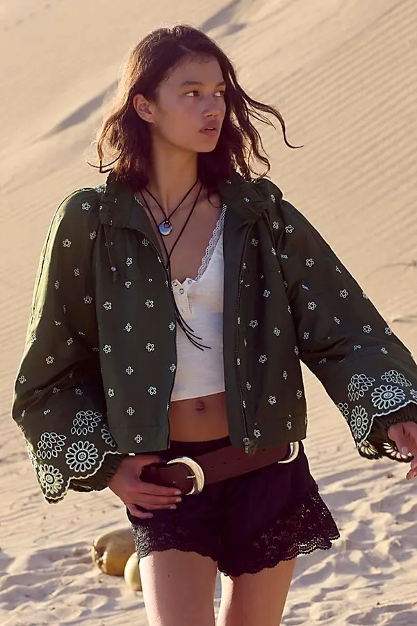 Free People Maru Jacket - Green