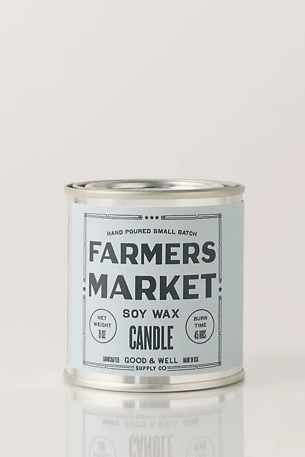 GOOD & WELL SUPPLY CO. Happy Place Candle - Farmers Market