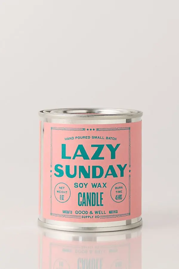 GOOD & WELL SUPPLY CO. Happy Place Candle - Lazy Sunday