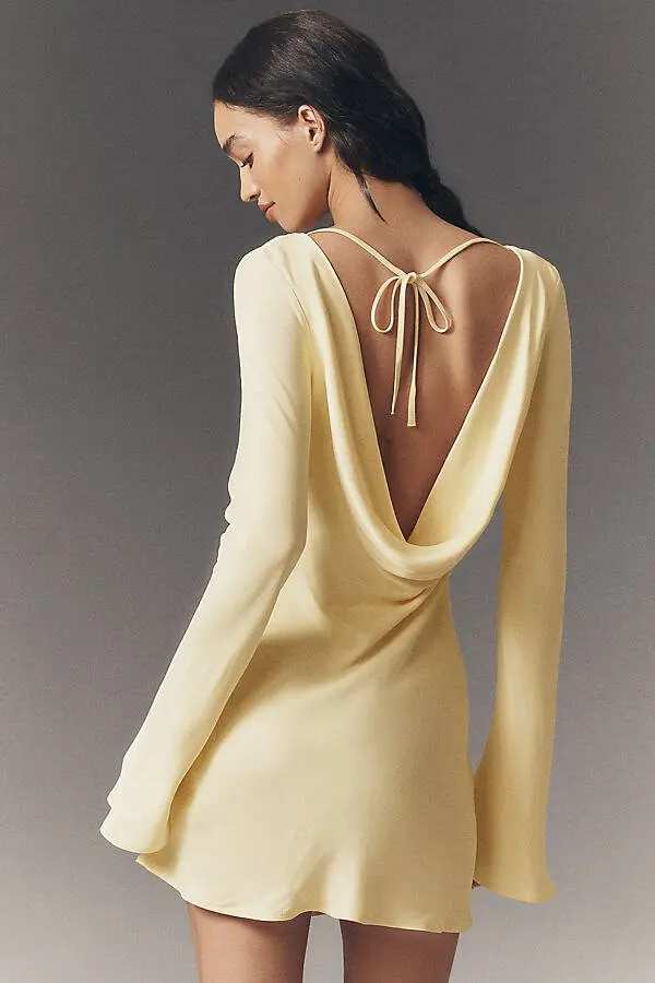 chinese dress ladies Amazon.com: ABINGOO Women Long Sleeve Mini Dress Sexy Boat Neck Mesh Bell  Sleeve Self Tie Back Sheer Backless Bodycon Y2k Short Dresses Black S :  Clothing, Shoes & Jewelry main image 0
